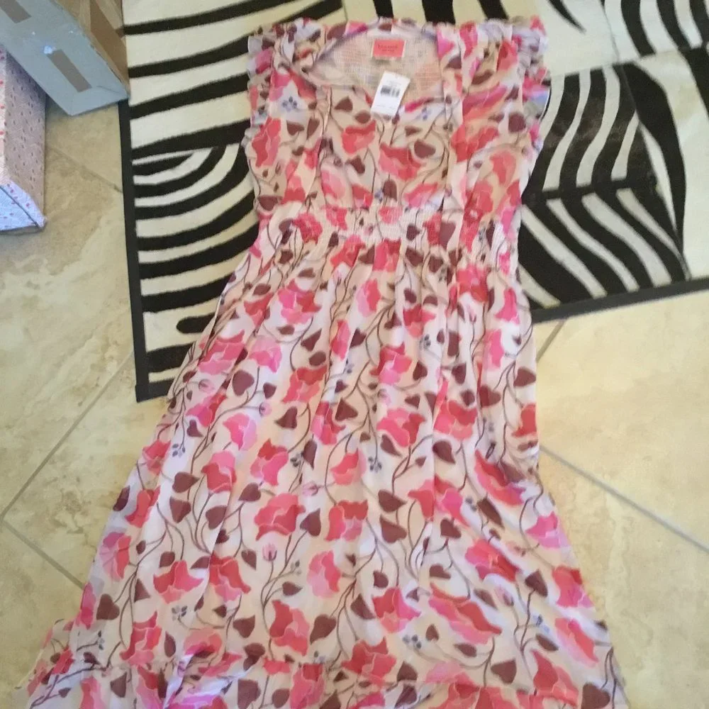 kate spade | Dresses | Kate Spade Silk Dress Size Xl New 4290 | Poshmark